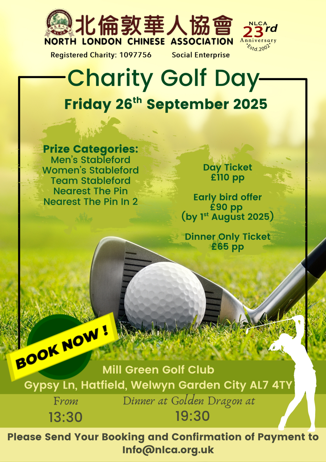 Charity Golf Day — Chinese Information and Advice Centre